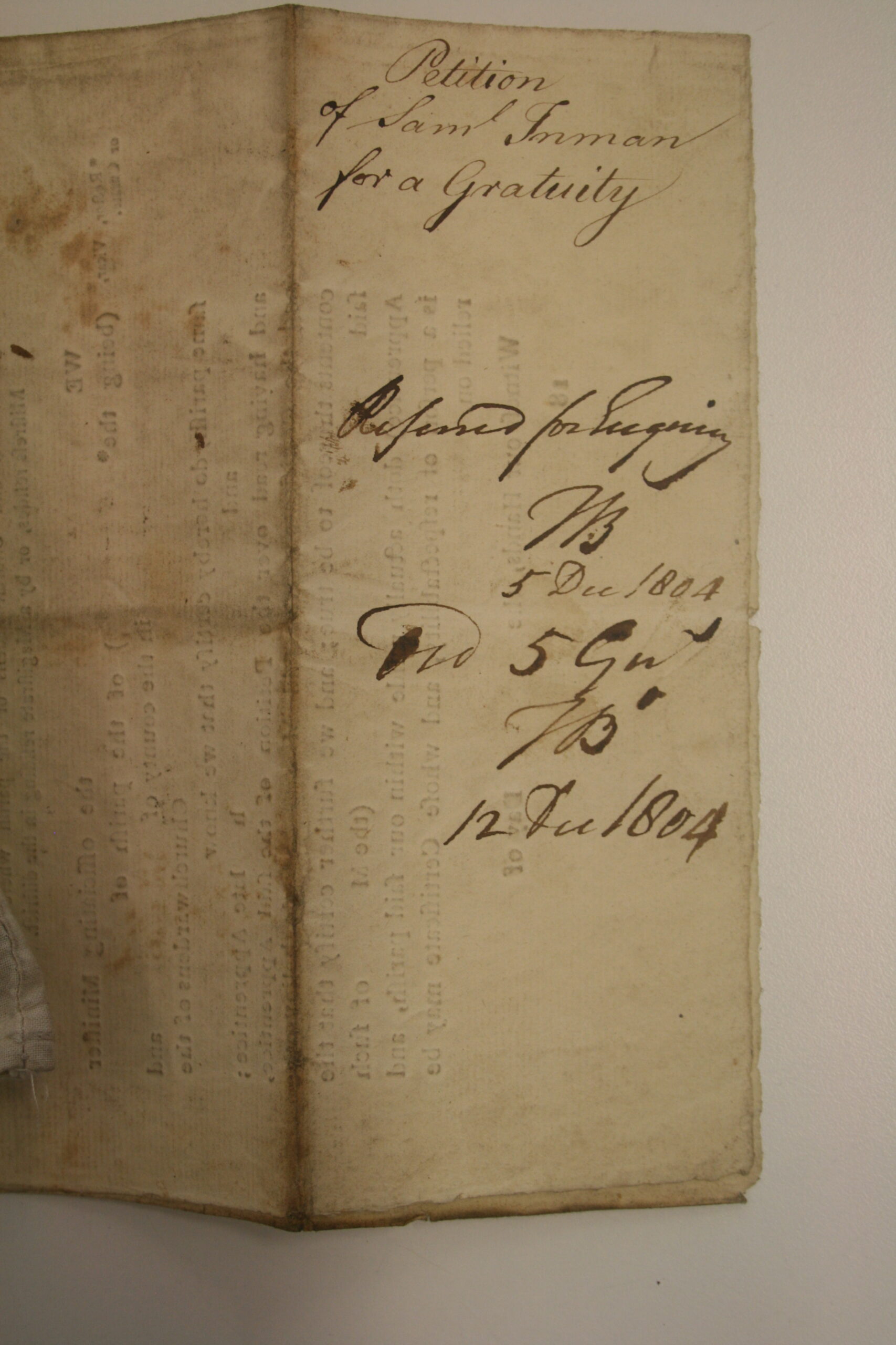 Samuel Inman's story - Coram Story : Coram Story