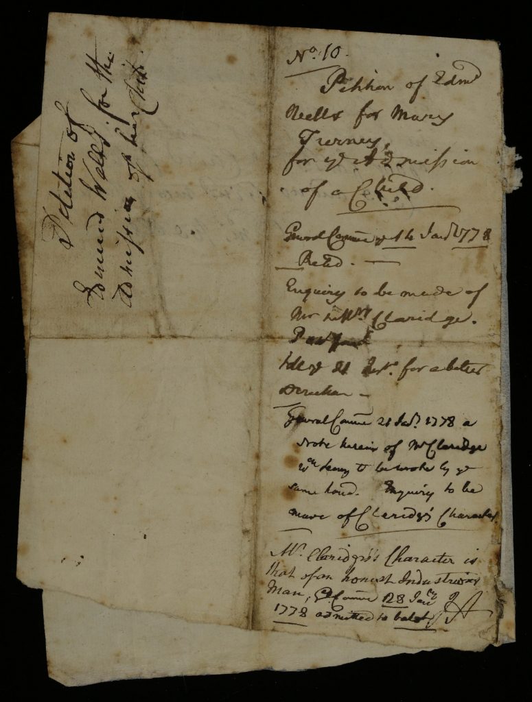 Digitising documents from the Foundling Hospital archive - Coram Story ...