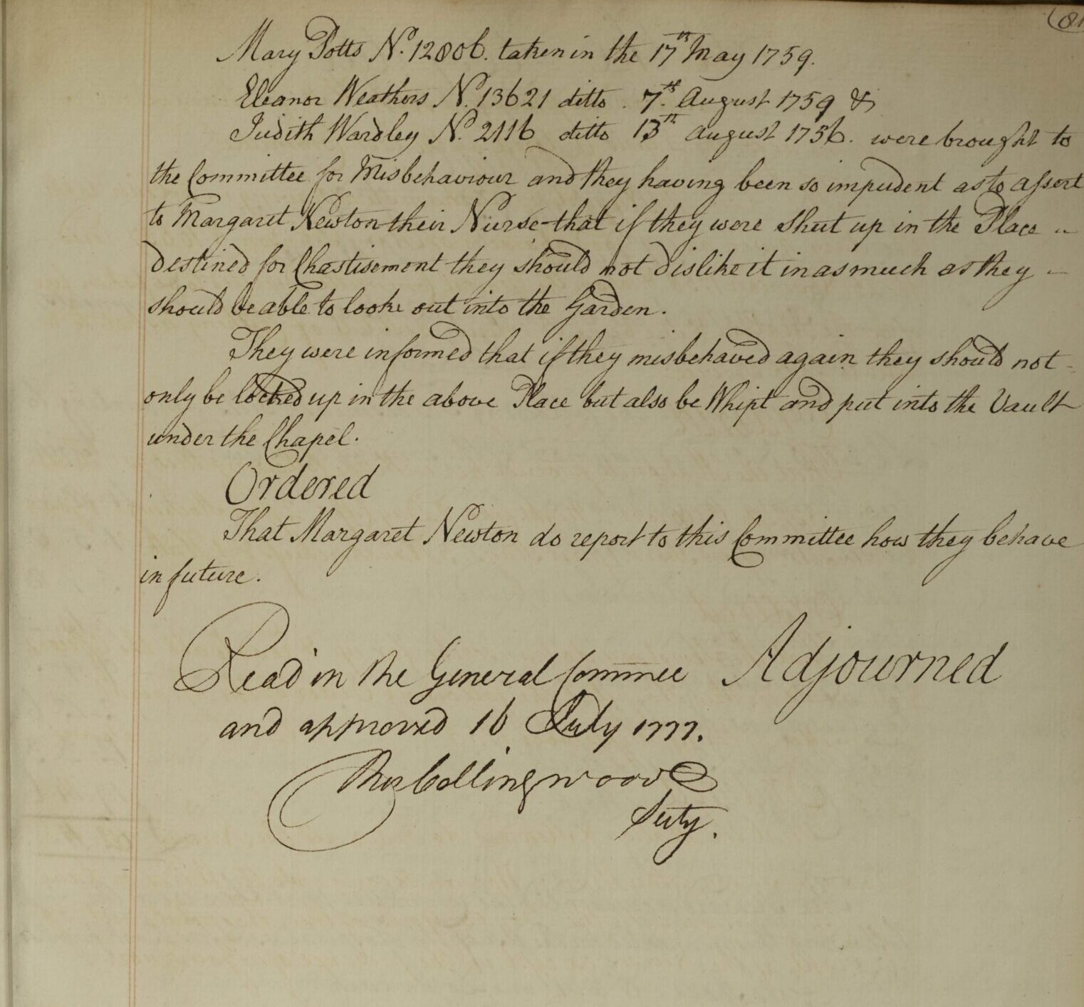 Poem I, Charity Child, Story in Life of John Bowles - AFK - Coram Story ...