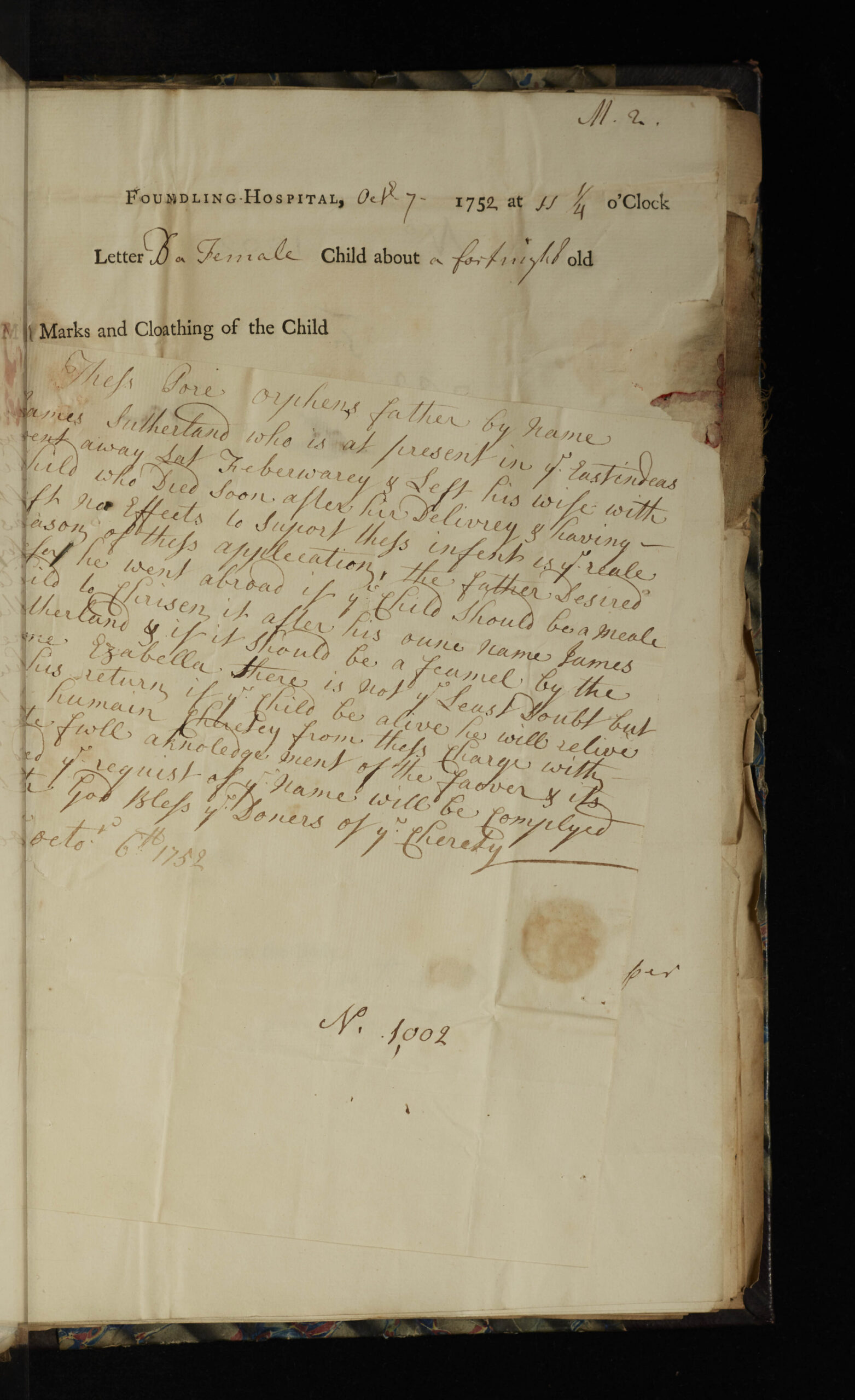 Mary Elson's story - Coram Story : Coram Story